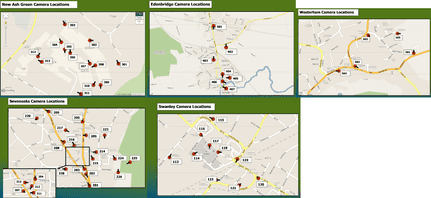 Maps of SDC CCTV locations | George Pender