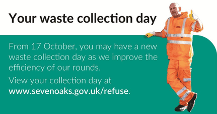 New bin collection day | George Pender